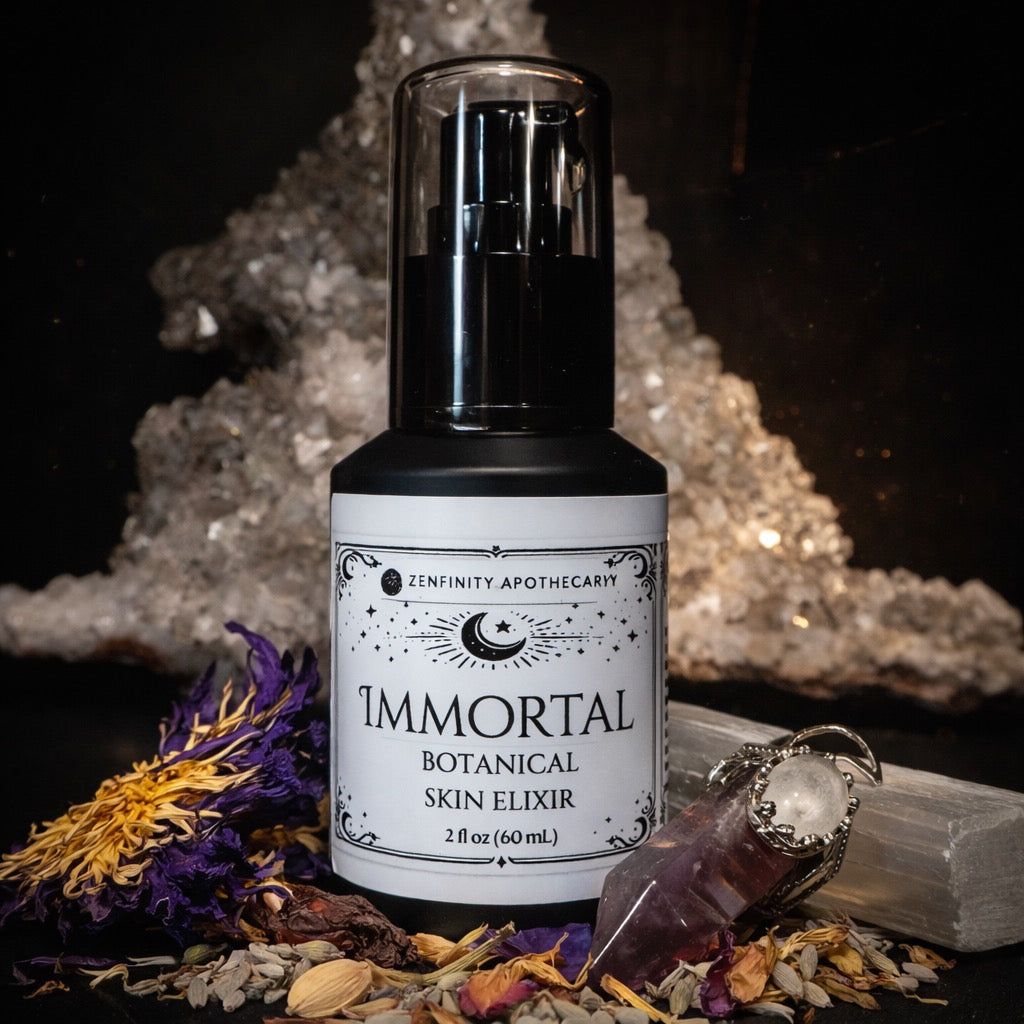 Immortal Botanical Skin Elixir | Anti-Aging Face Oil | Zenfinity ...